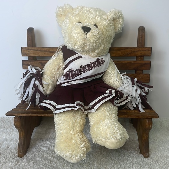 My Town Heroes | Toys | Dallas Mavericks Cheerleader Teddy Bear Plush 5 ...